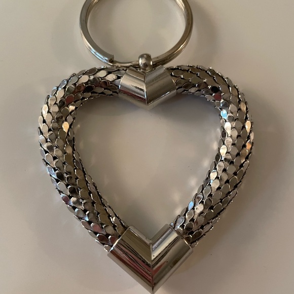 Whiting & Davis | Accessories | Whiting Davis Silver Heart Key Chain ...